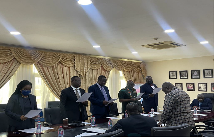 Inauguration Of The Audit Committee Of The Judicial Service Of Ghana